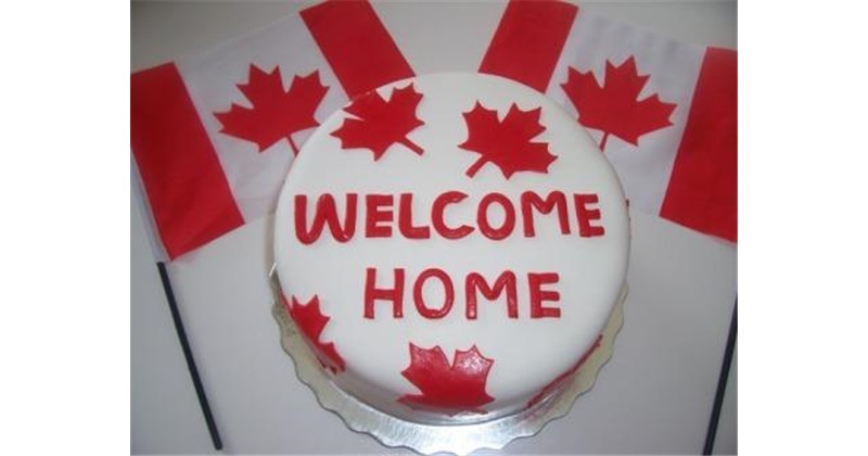 Welcome back cake