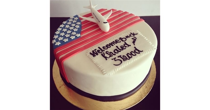 Welcome back cake