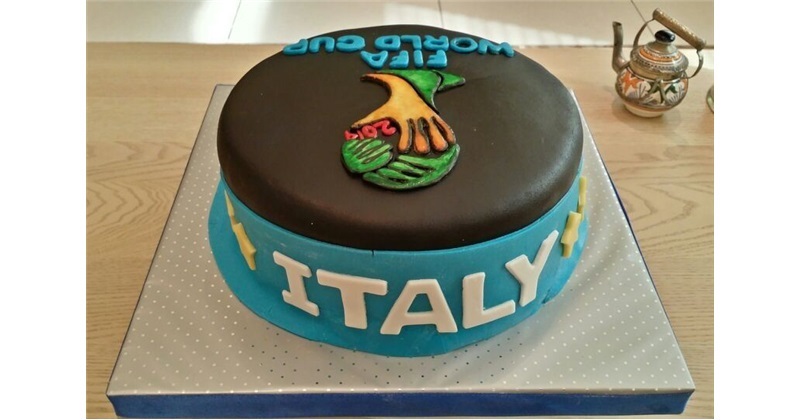World Cup FIFA cake