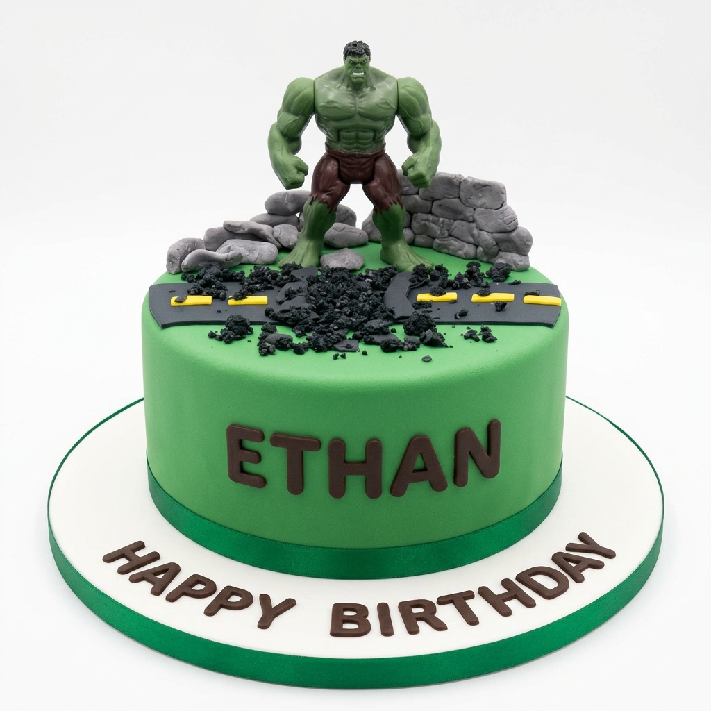 Hulk cake