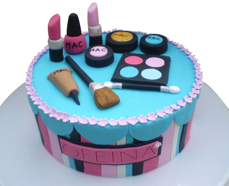 How To Make Makeup Cake Toppers | Saubhaya Makeup