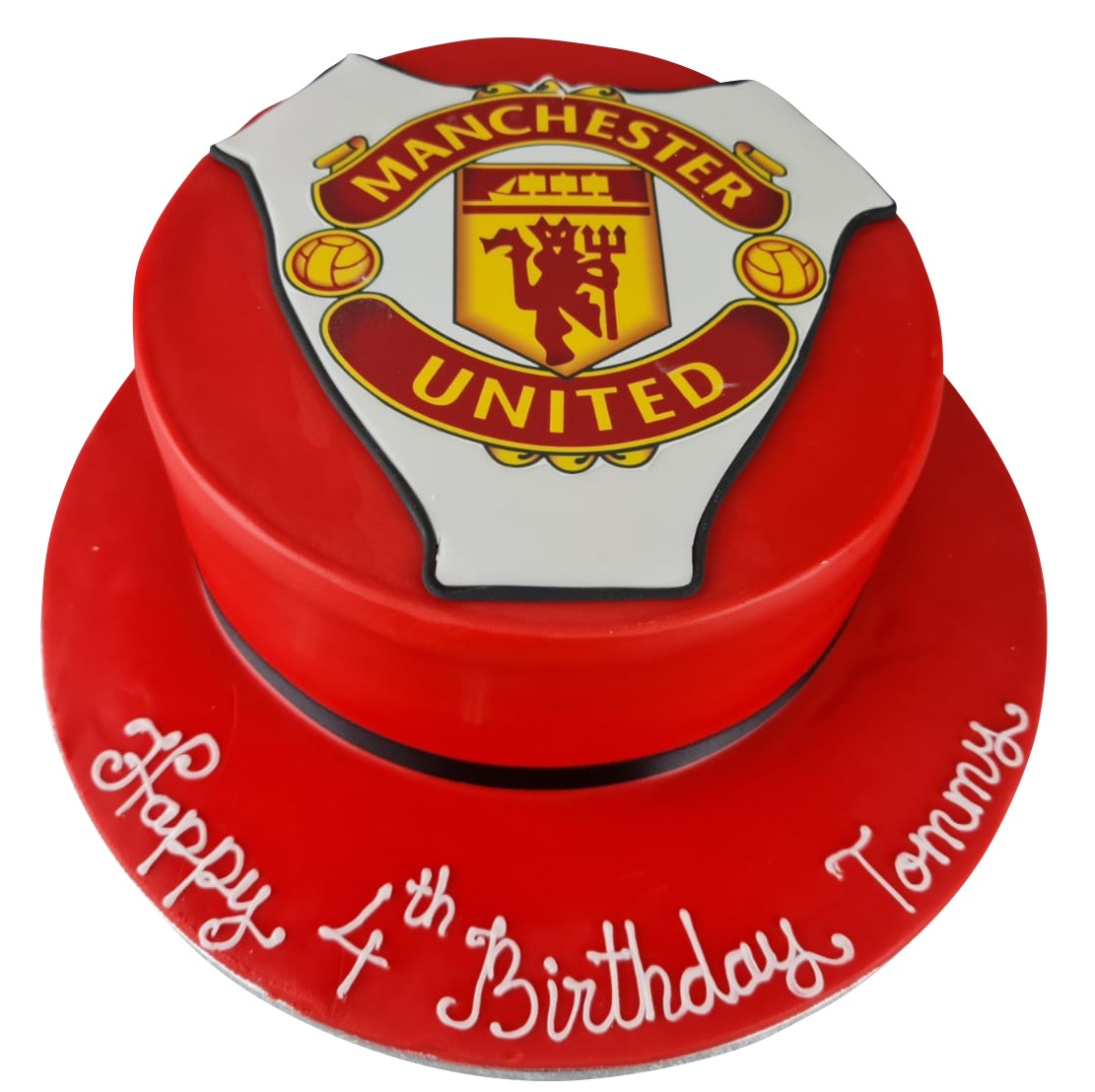 Manchester united cake