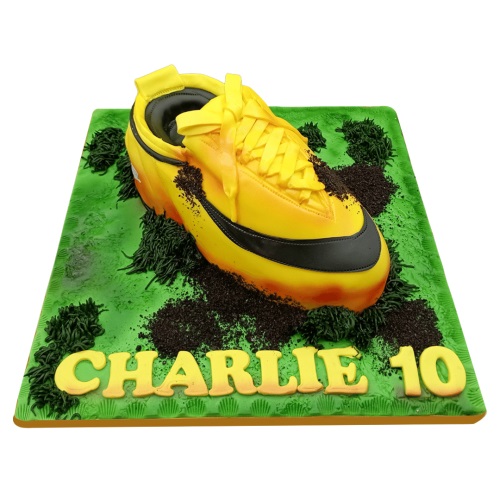 Football Boots Cake