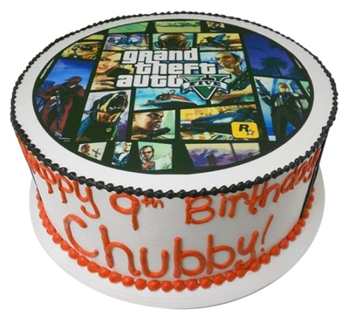 GTA Theme Cake