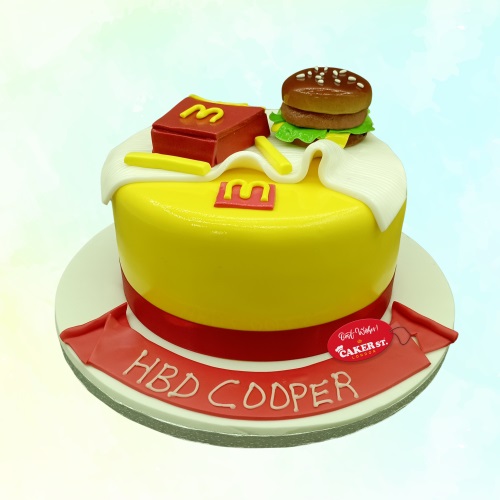 McDonald’s Cake | Mcdonalds cake | Caker Street