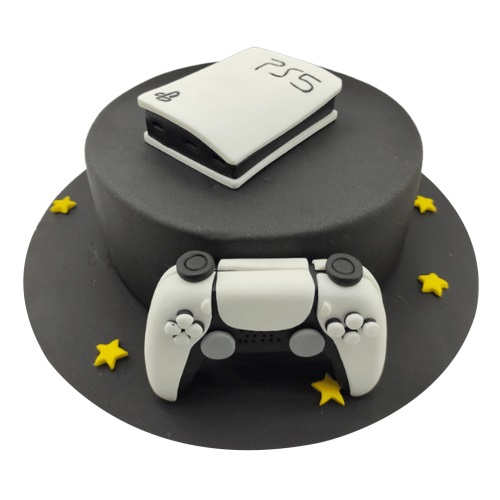 PlayStation Themed Birthday Cake