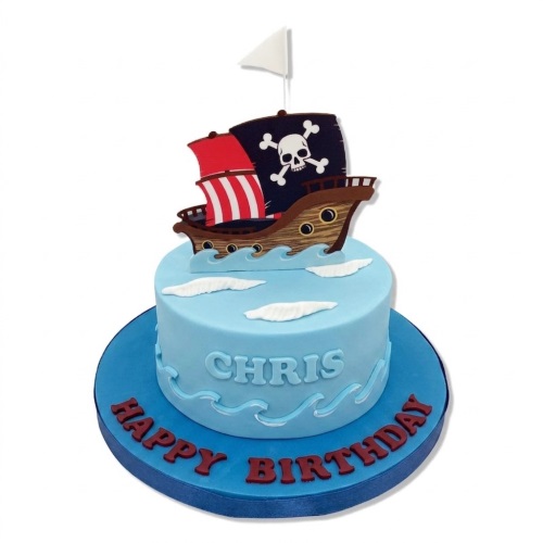 Pirate Themed Cake