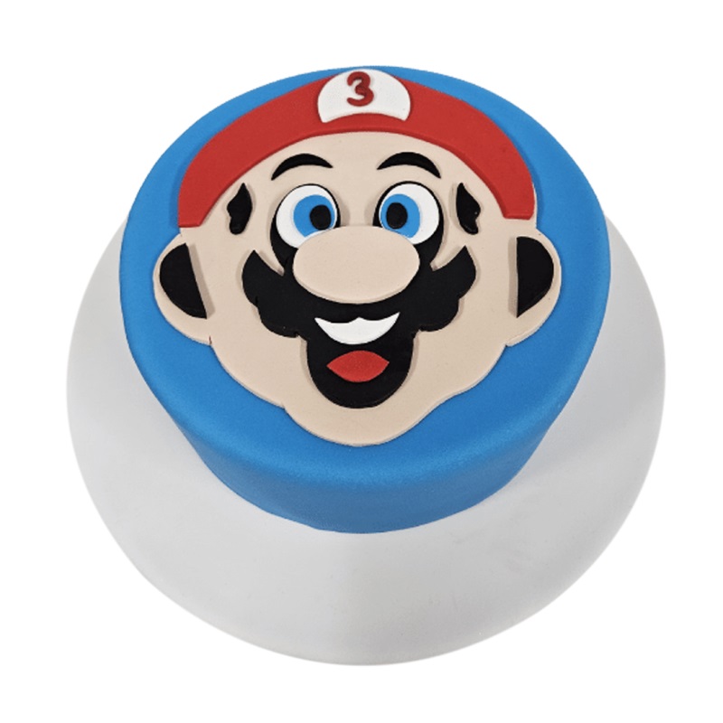 2D Super Mario Birthday Cake
