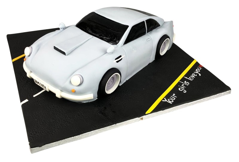 Aston Martin Birthday Cake