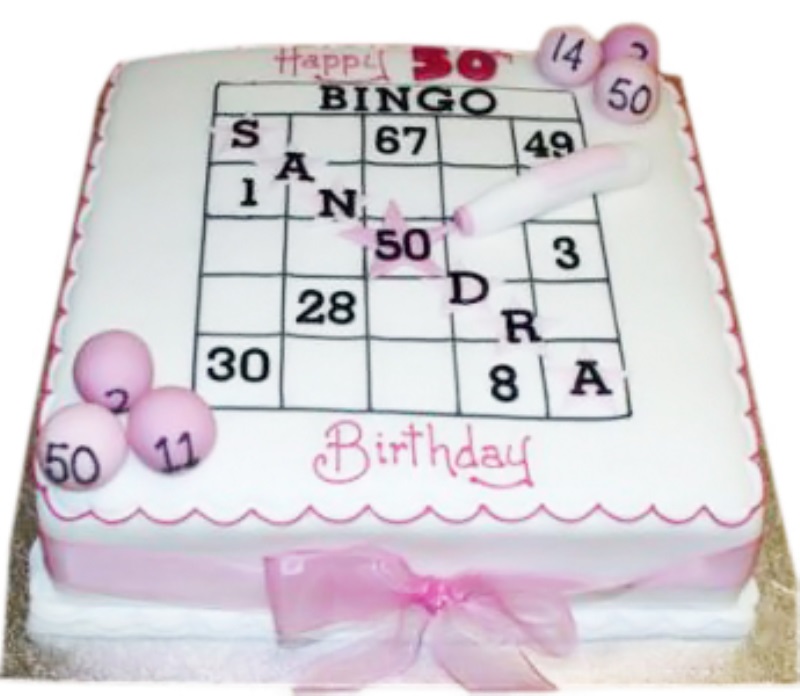 bingo cake