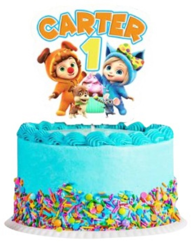 Dave And Ava Theme Cake