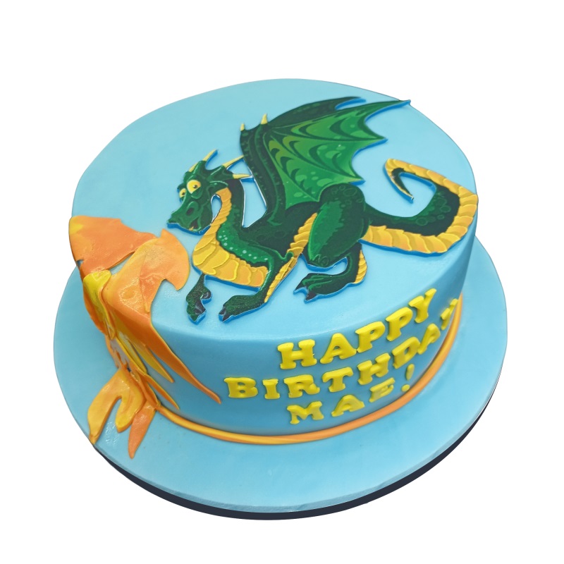 Dragon Theme Cake