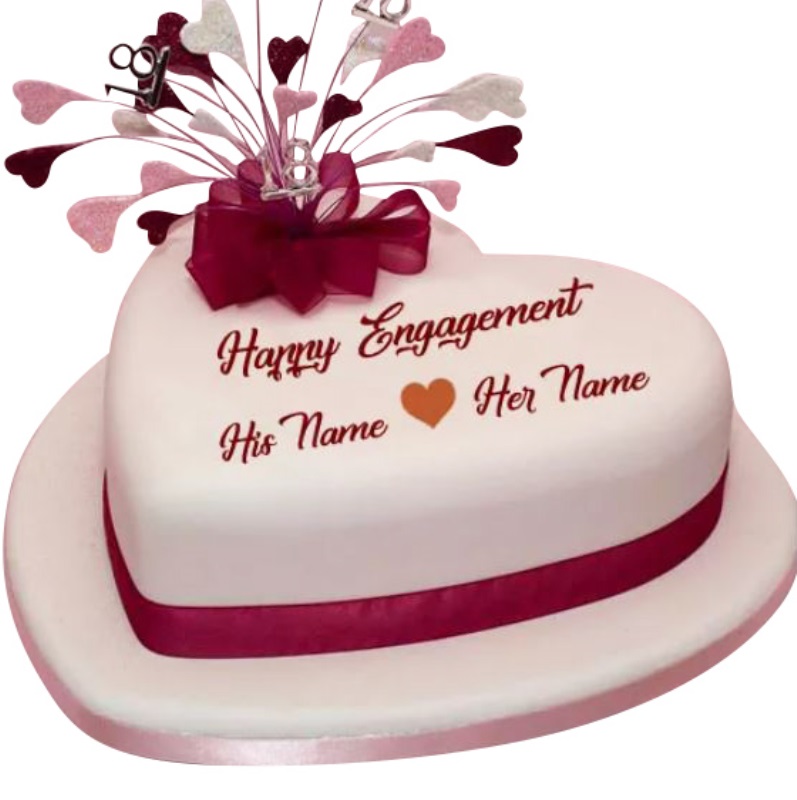 Engagement cake
