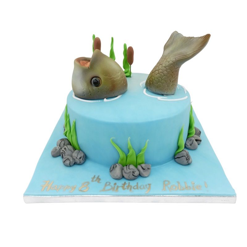 Fishing Birthday Cake