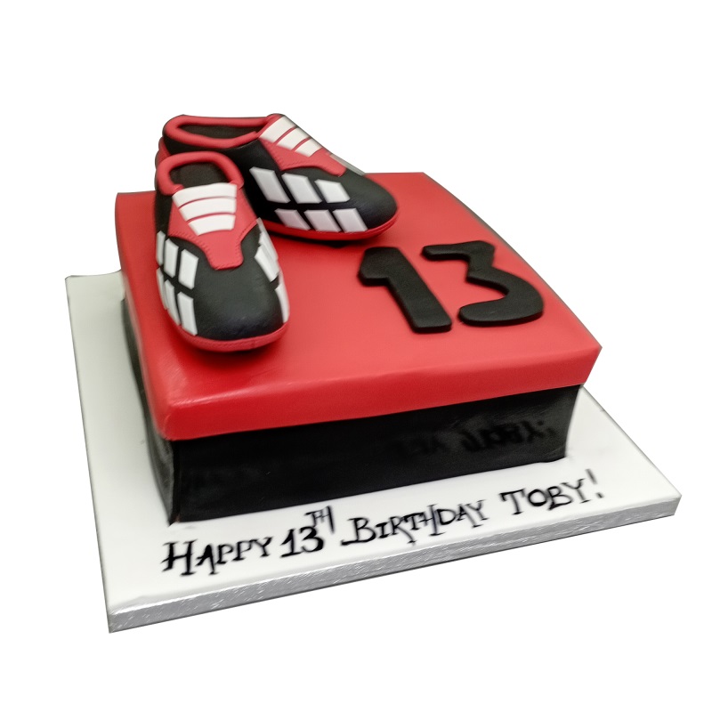 Football Boots Cake