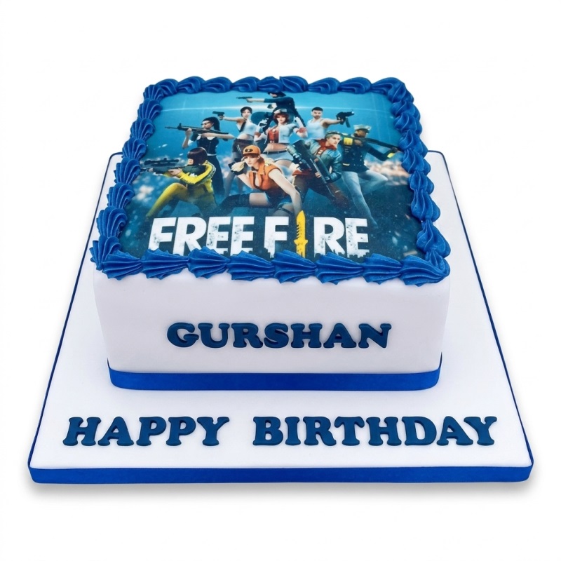 Garena FreeFire Cake