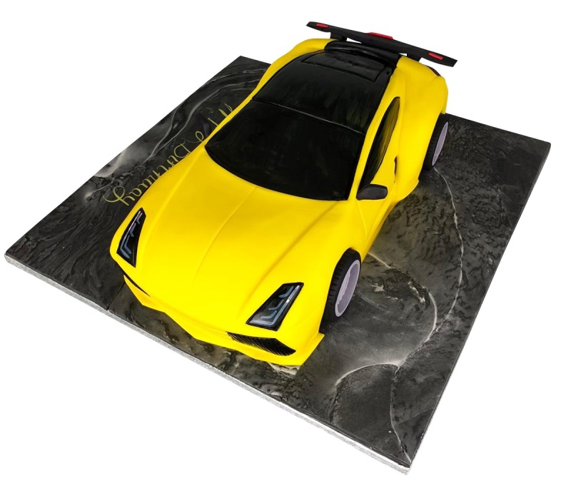 Lamborghini Cake