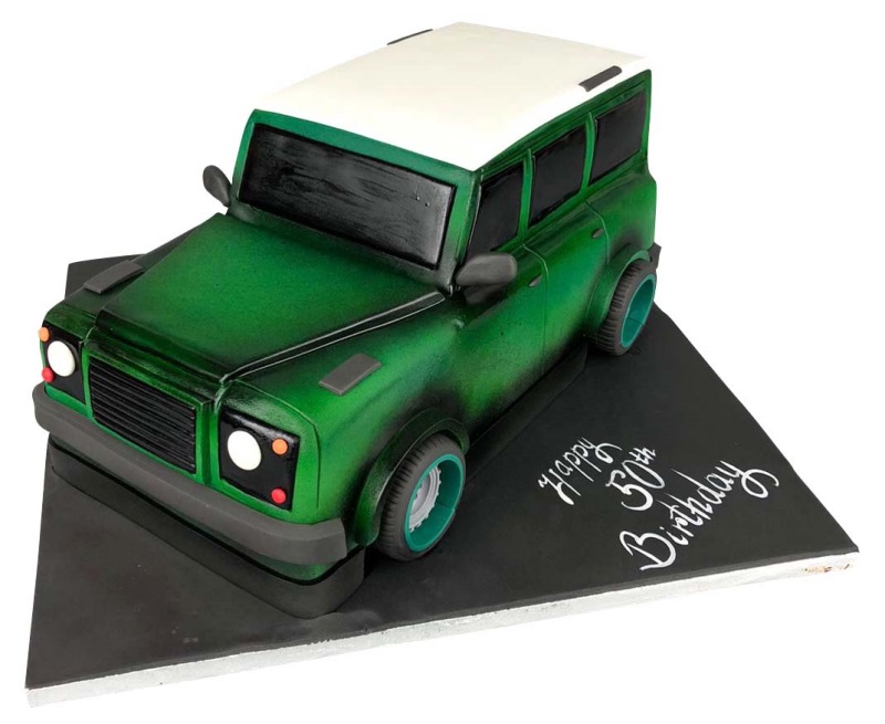 Land Rover Cake
