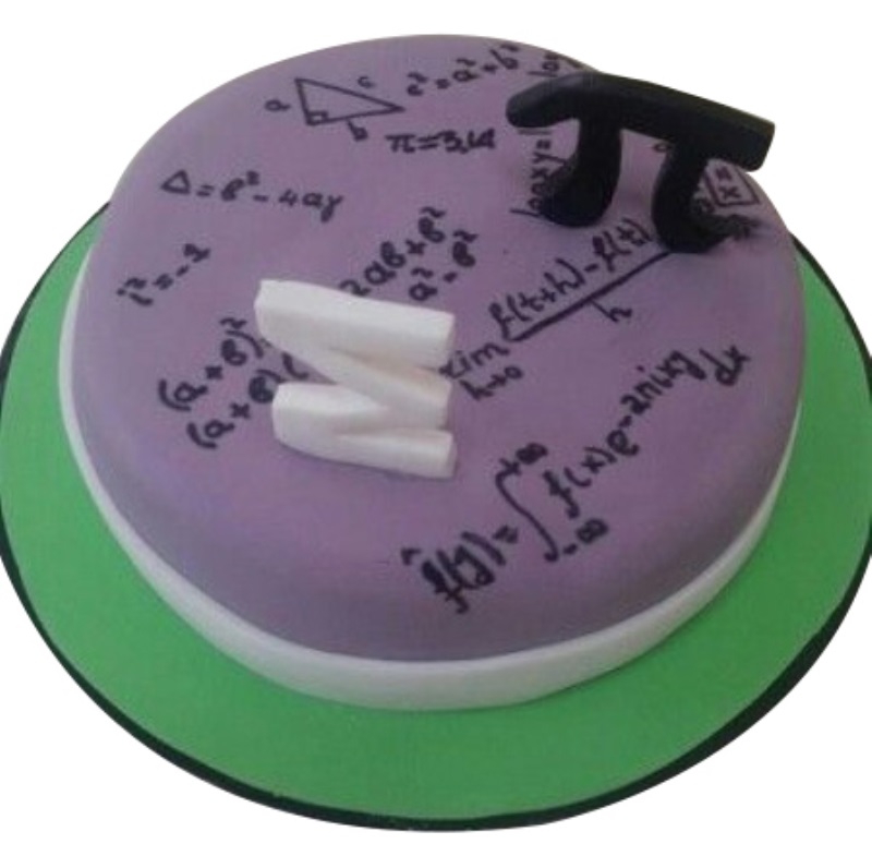Maths cake