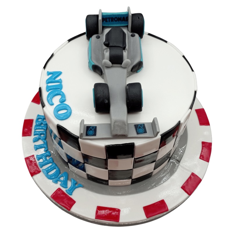 Mercedes F1 cake