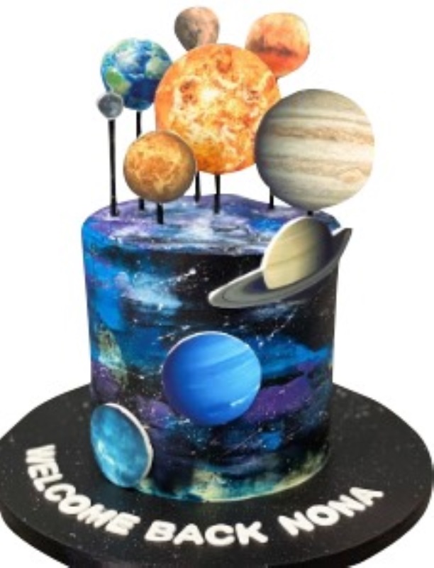 Planets Cake