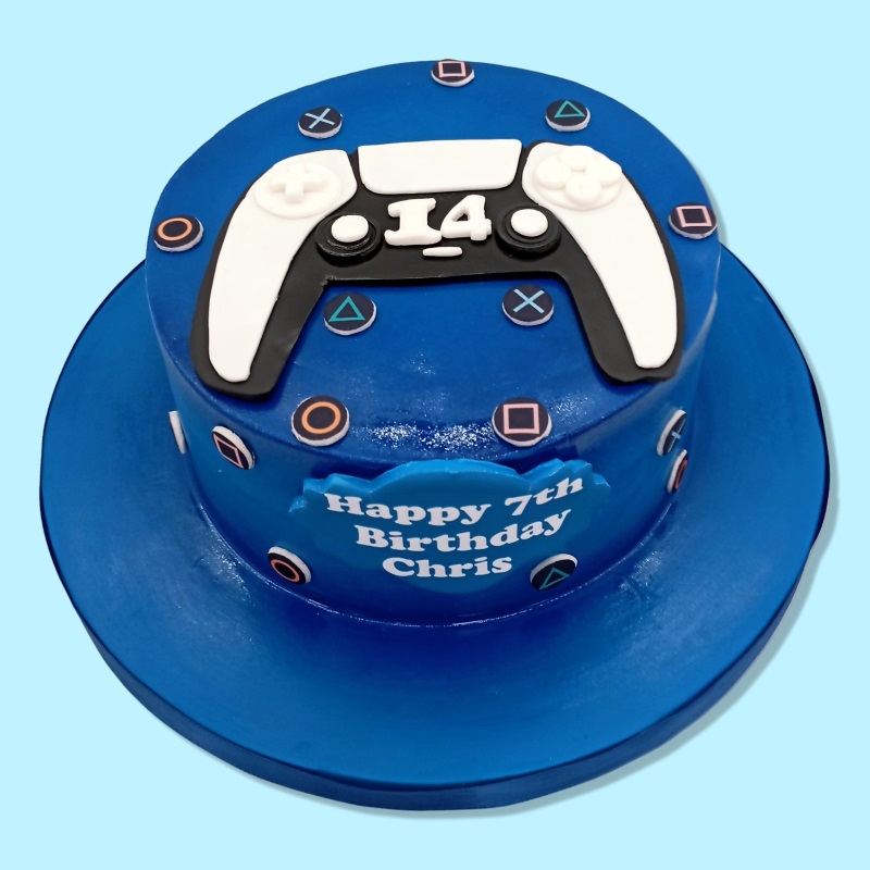 Playstation Themed Cake