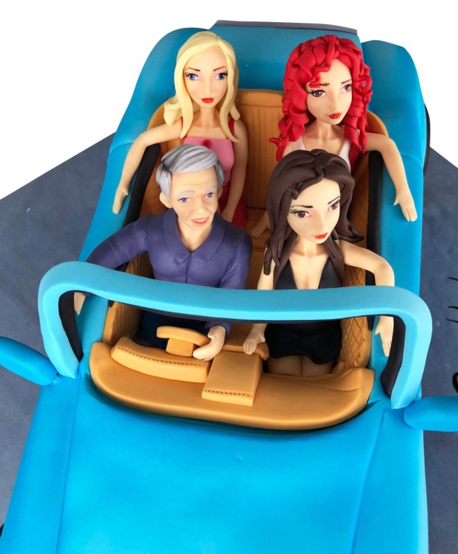 Rolls Royce Birthday Cake