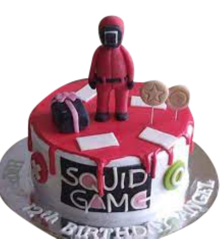 Squid Game Cake for Adults