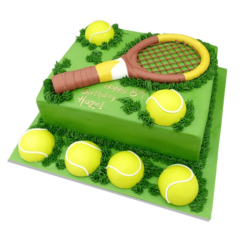 Tennis Theme Birthday Cake