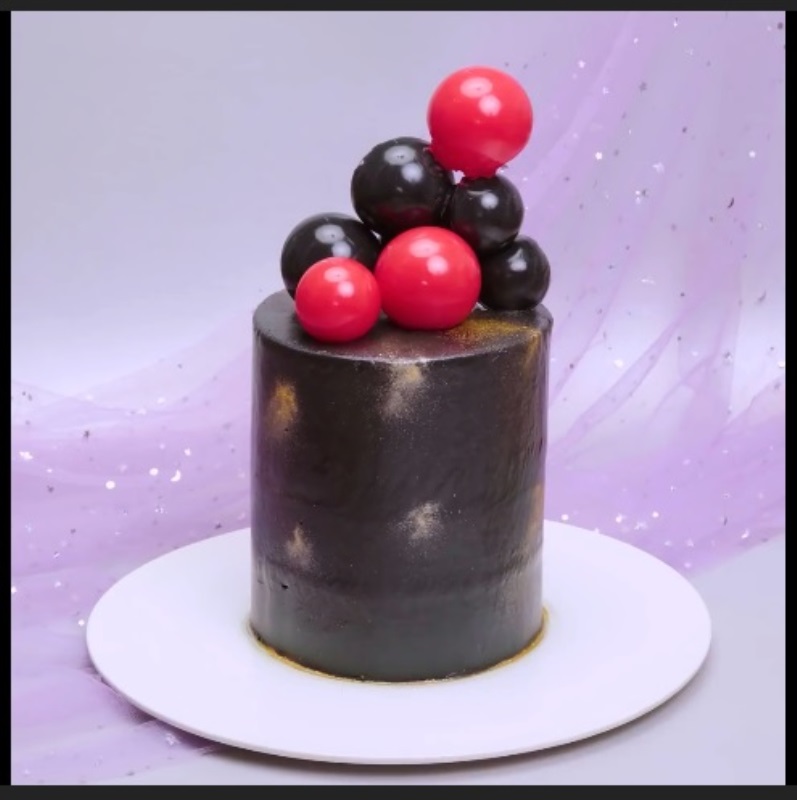 The Choco Sphere Decor - DIY Cake