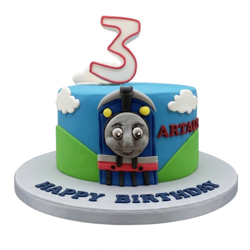 Thomas the Tank Engine Birthday Cake | Kids Train Cakes UK