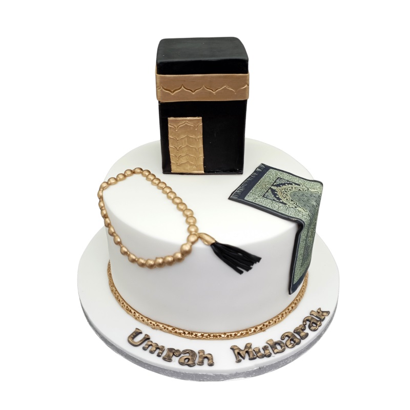 Umrah Mubarak Cake