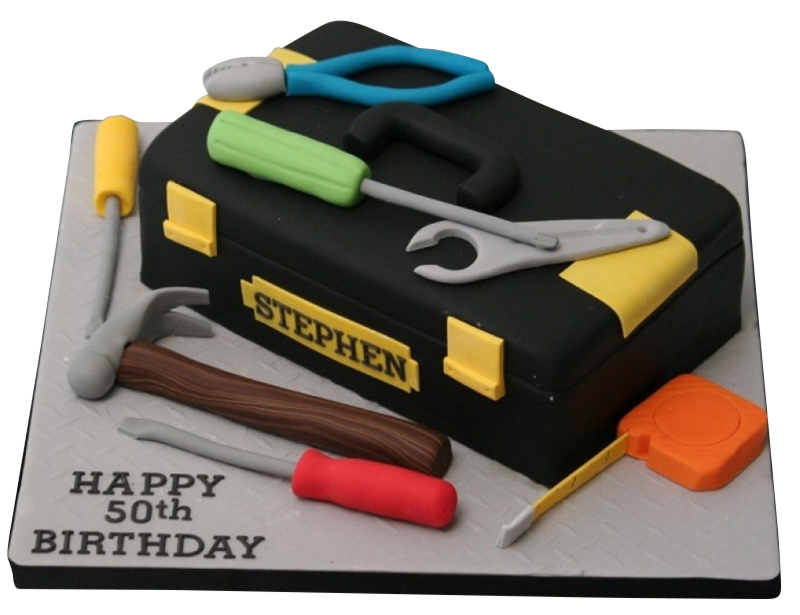 Toolbox cake