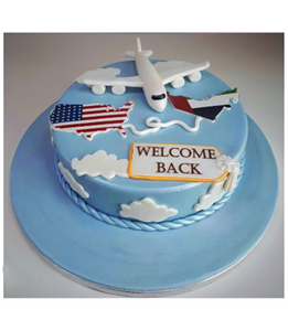 Welcome back cake